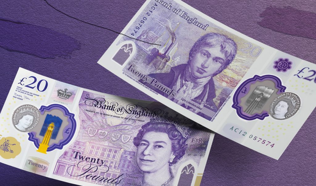 New polymer £20 note launched – Mortgage Finance Gazette