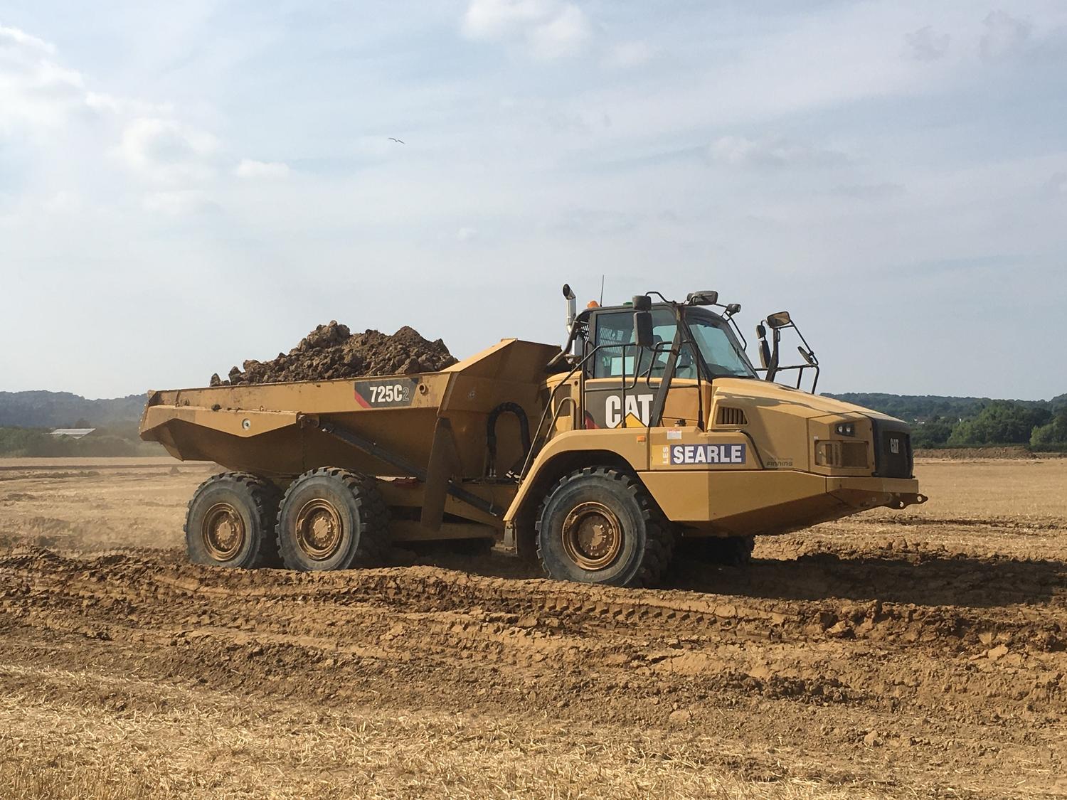 Caterpillar 725C2 Articulated Dump Truck - Plant Hire Guide