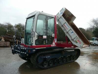 Takeuchi TCR50 Tracked Dumper - Plant Hire Guide