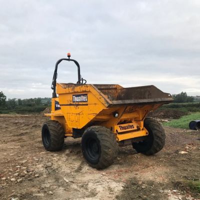 Thwaites 10T Dumper Straight - Plant Hire Guide