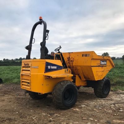 Thwaites 10T Dumper Straight - Plant Hire Guide
