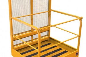 Telehandler Man Riding Cage - Plant Hire Guide