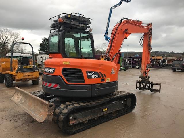Doosan DX 85 R-3 Midi Excavator - Plant Hire Guide