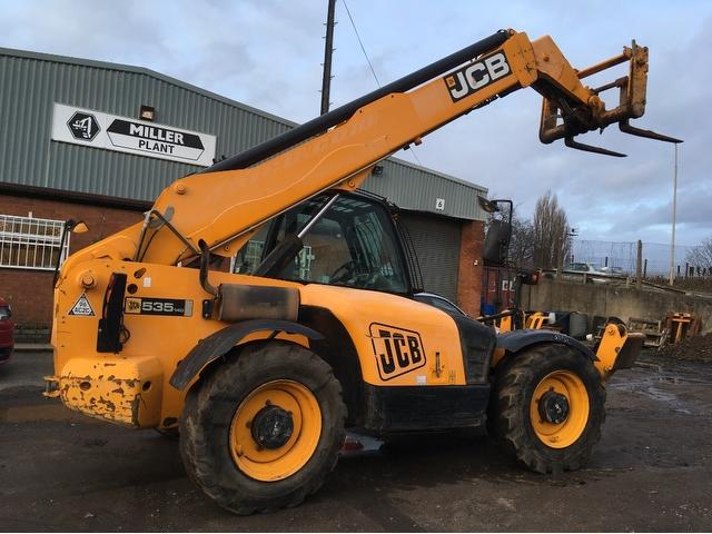JCB 535-140 All Terrain Forklift Telehandler - Plant Hire Guide