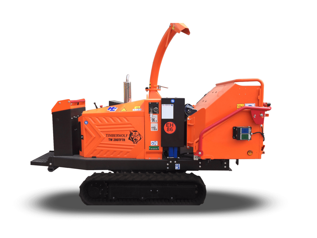 Tracked Wood Chipper - Plant Hire Guide
